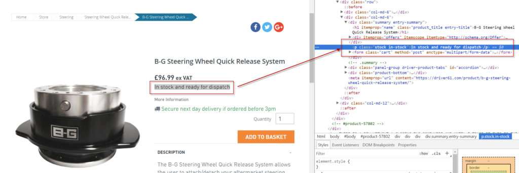 Scraping useful data into GA with user defined variables and GTM - Builtvisible