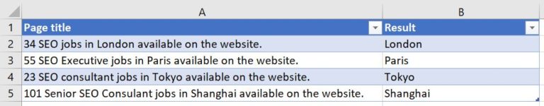 Excel formulas for SEOs: cheatsheet and cell manipulation - Builtvisible