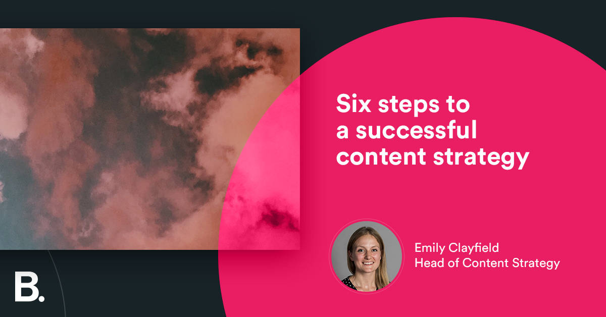 Six steps to a successful content strategy - Builtvisible