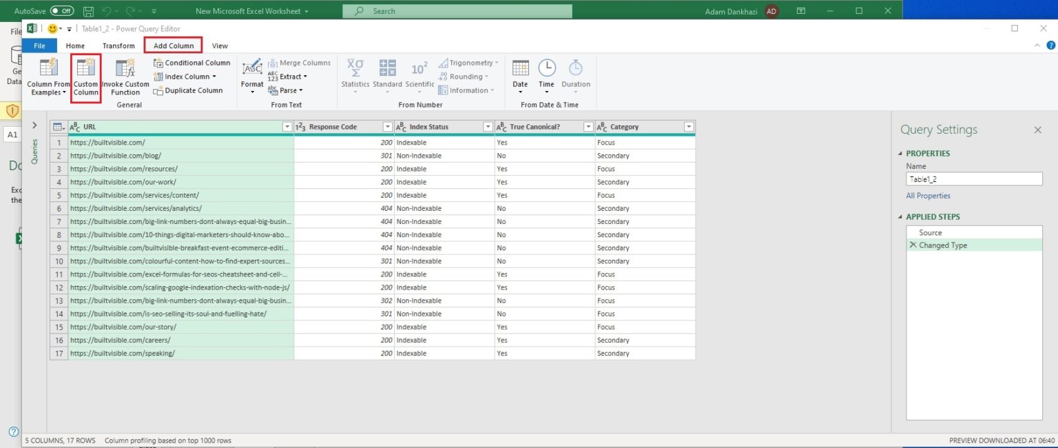Raise your Power Query game with popular Excel formulas - Builtvisible
