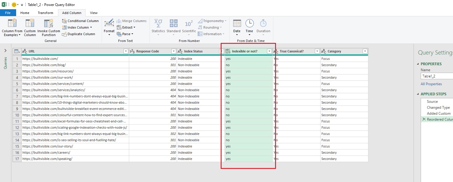 Raise your Power Query game with popular Excel formulas - Builtvisible