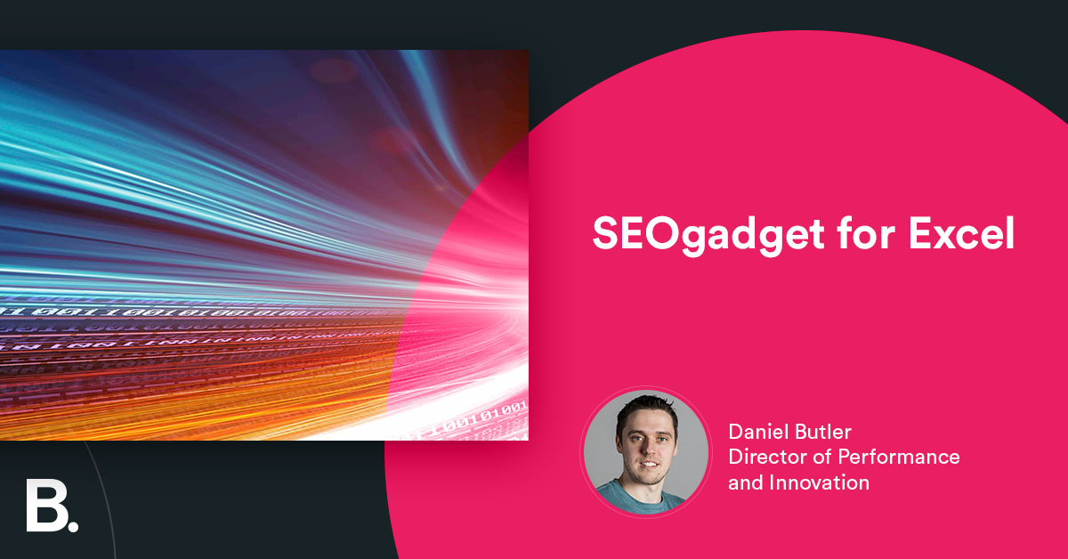 SEOgadget for Excel - Extend Excel as an SEO Tool